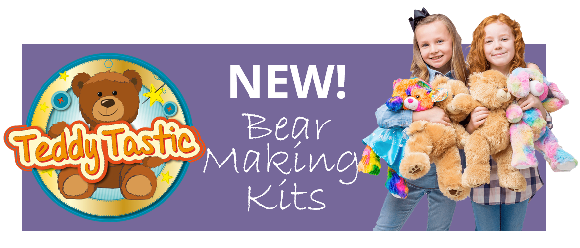 Teddytastic Teddy Bear Make your Own Bear Kits & Outfits, Build a Bear Party, Make your Own Bear ...